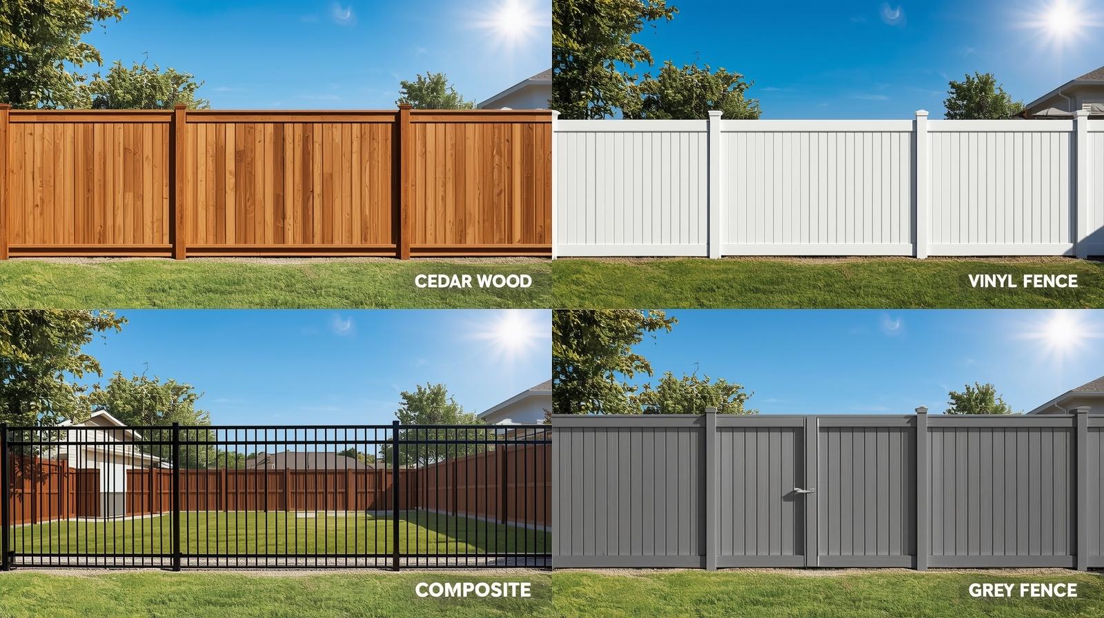Best Fence Materials for Dallas Climate - DFW Fence Contractors and Quote
